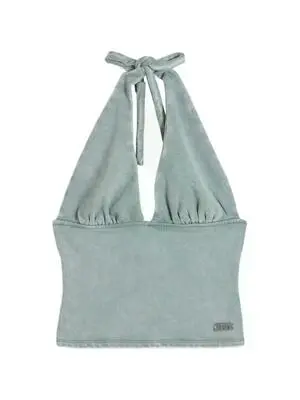 Juicy Couture Washed Halterneck Top