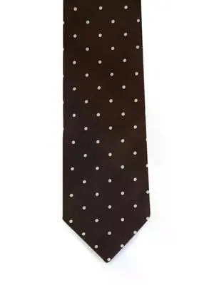 TOM FORD Polka-dot Silk Neck Tie