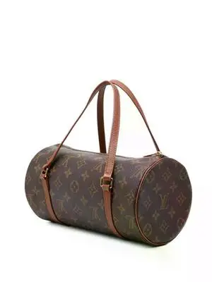 LOUIS VUITTON Monogram Papillon 26 Handbag - Brown