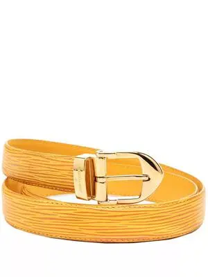 LOUIS VUITTON Epi Leather Belt - Yellow
