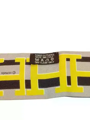 Hermès 2011 Ginza 541 Silk Twilly Scarf Scarves