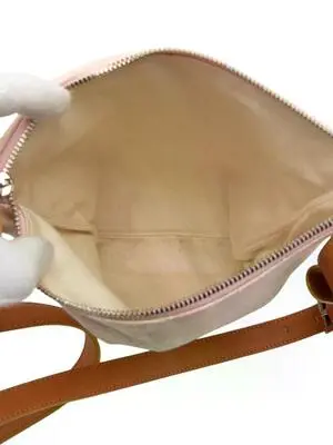 Loewe Anagram Canvas Crossbody Bag - Pink