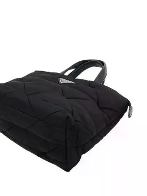 Prada Quilted Re-nylon Padded Satchel