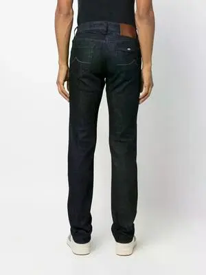 Jacob Cohen Embroidered Logo Straight-leg Jeans