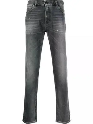 Emporio Armani Slim-cut Stonewashed Jeans