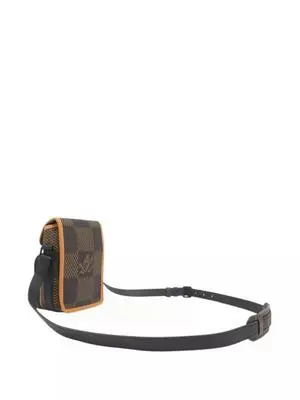 LOUIS VUITTON Giant Damier Ebene Monogram Amazone Nano Crossbody Bag - Brown