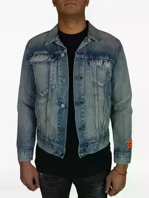 Heron Preston Faded Denim Jacket