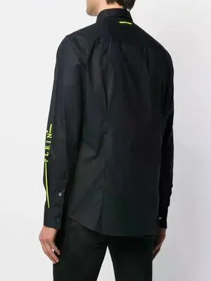 Philipp Plein Logo Patch Regular Fit Shirt