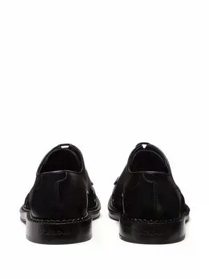 Dolce & Gabbana Jacquard-print Derby Shoes