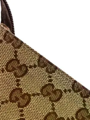 Gucci Gg Canvas Messenger Bag - Brown