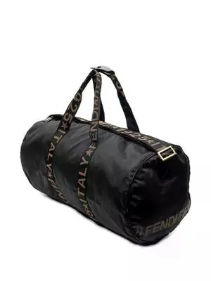 Fendi Logo-tape Duffle Bag