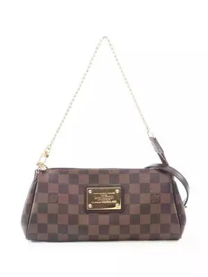 LOUIS VUITTON 2008 Eva Damier Ebene Shoulder Bag