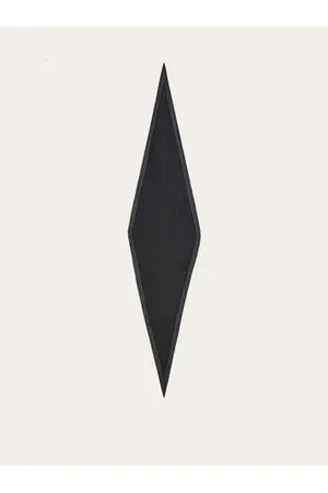 FERRAGAMO Diamond Scarf Black