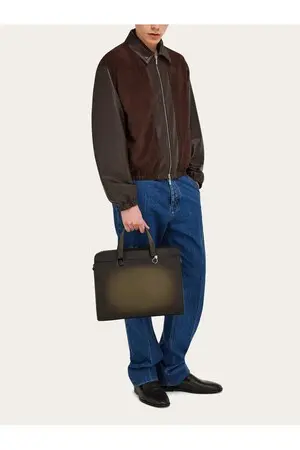 FERRAGAMO Gancini Briefcase