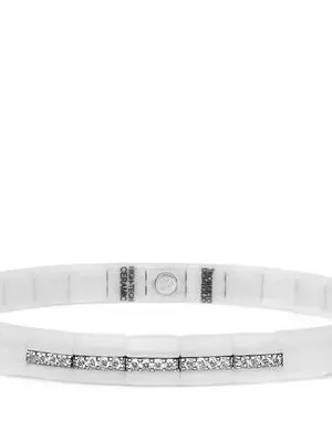 Roberto Demeglio Pura Diamond Bracelet In 18k White Gold And Ceramic