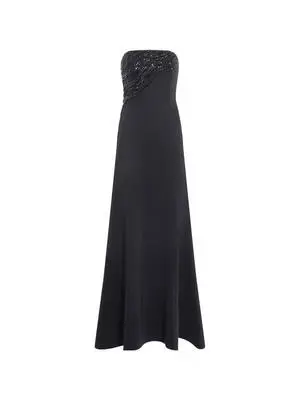 Jenny Packham Soyala Gown - Black