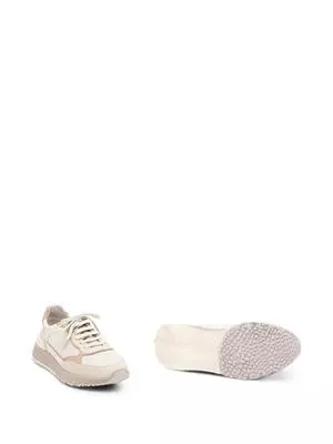 Brunello Cucinelli Panelled Leather Sneakers
