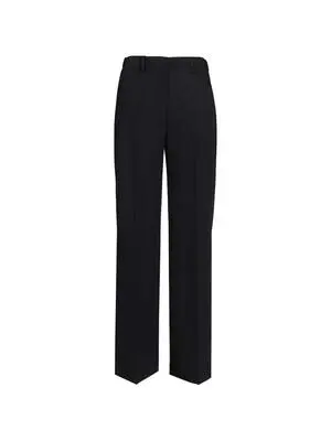 AL DUCA D’AOSTA 1902 Pressed Crease Wide-leg Trousers - Blue