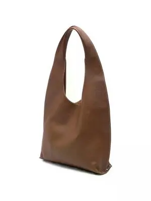 A.p.c. Grained Leather Shoulder Bag - Brown