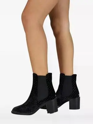 JIMMY CHOO Merril Ankle Boots With Crystal Accents