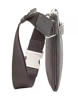 Fendi Logo Print Messenger Bag