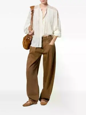 Isabel Marant Étoile Lisha Barrel Leg Trousers