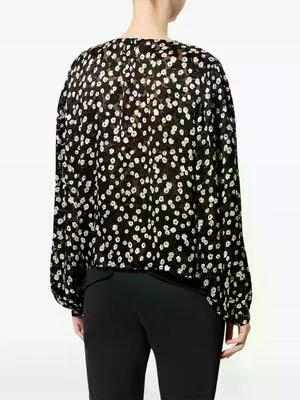 Isabel Marant Étoile Floral Devoré Effect Top