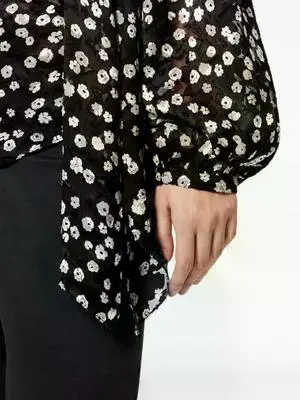 Isabel Marant Étoile Floral Devoré Effect Top