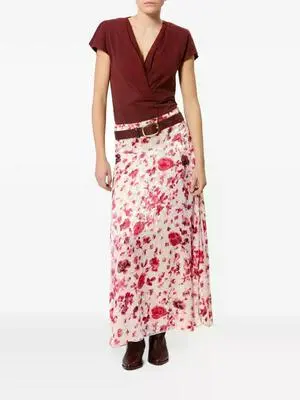 Isabel Marant Étoile Nadrine" T-shirt - Red