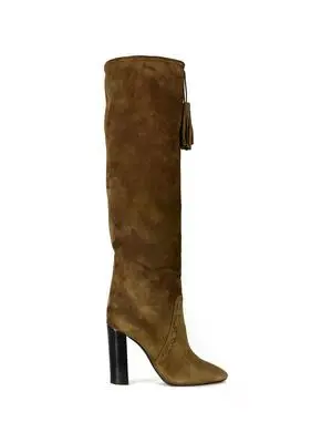Saint Laurent Knee-length Boots - Brown
