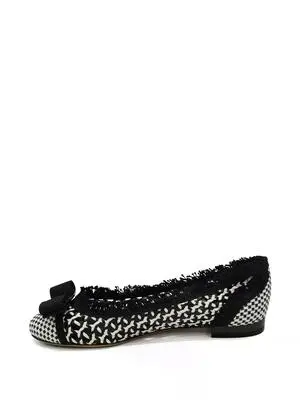 FERRAGAMO Bow-top Ballerina Flats