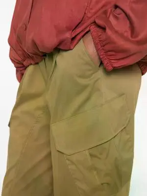 CARLA G. Cargo Pants With Button Tab Detail