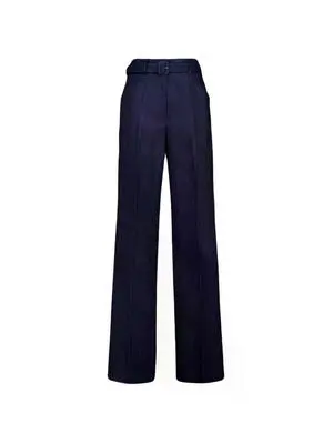 Gabriela Hearst Belted Norman Trousers - Blue