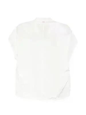 SYSTEM Panelled T-shirt - Neutrals