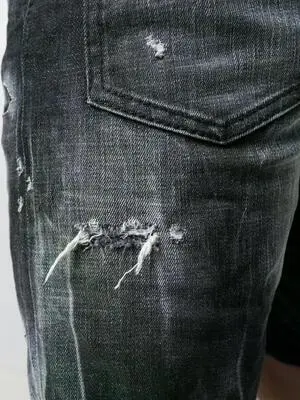 Dsquared2 Distressed Denim Shorts