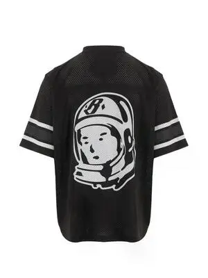 BILLIONAIRE Logo-print Perforated T-shirt