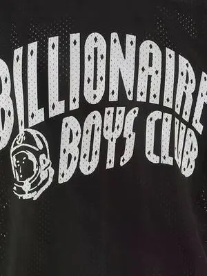BILLIONAIRE Logo-print Perforated T-shirt