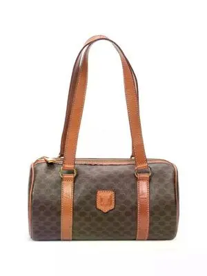 Celine Macadam Shoulder Bag - Brown