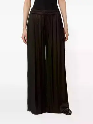 Isabel Marant Étoile Nolia Satin Wide Leg Pants