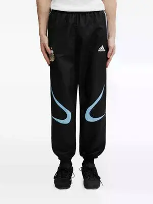 Adidas Argentina 2006 Logo-embroidered Track Pants - Black