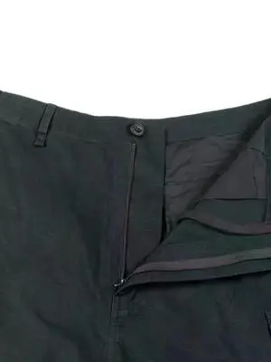 Balenciaga Navy Cotton Ripstop Cargo Pants
