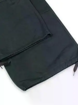 Balenciaga Navy Cotton Ripstop Cargo Pants