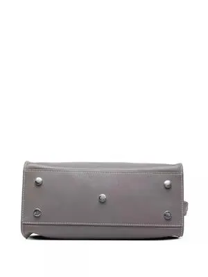 Saint Laurent Baby Leather Monogram Downtown Cabas Satchel