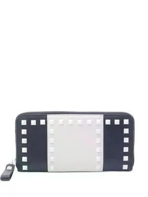 Valentino Garavani 2000s Rockstud Wallet - Blue