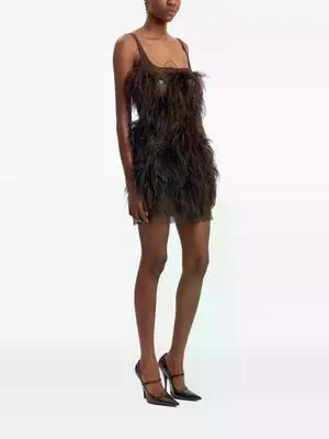 16Arlington Sadie Mini Dress With Lace Trim