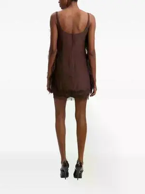 16Arlington Sadie Mini Dress With Lace Trim