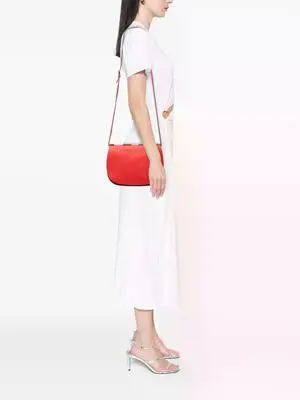 Hermès Taurillon Clemence Mysore Saut 25 Crossbody Bag - Red