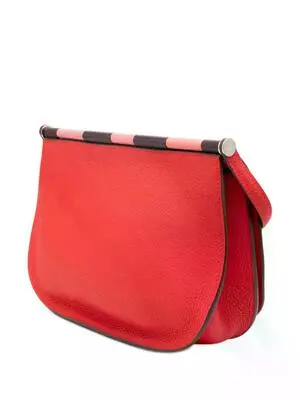 Hermès Taurillon Clemence Mysore Saut 25 Crossbody Bag - Red