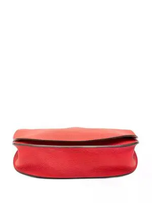 Hermès Taurillon Clemence Mysore Saut 25 Crossbody Bag - Red