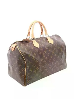 LOUIS VUITTON Monogram Speedy 35 Boston Bag